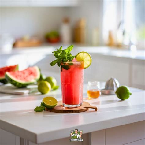 Cucumber Mint Lemonade Mocktail Recipe Thirsty Tales