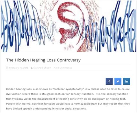 Hidden Hearing Loss Earfluff And Eyecandy