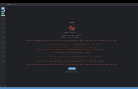 Error Getting Credentials Exec Executable Kubectl Not Found
