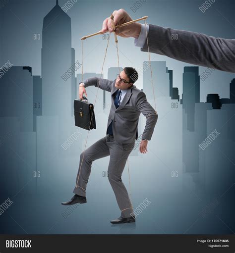 Businessman Puppet Image Photo Free Trial Bigstock
