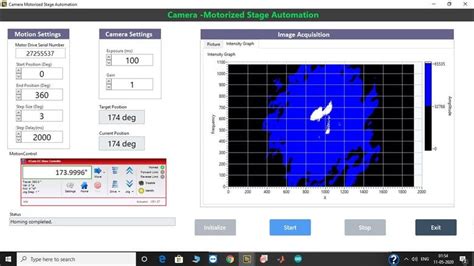 Camera Motorized Stage Automation Using Labview Freelancer