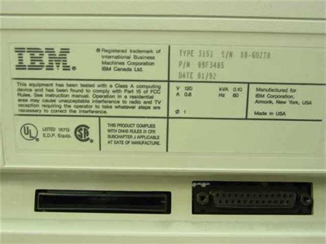 ibm 3151 infowindow terminal amber 89f3485