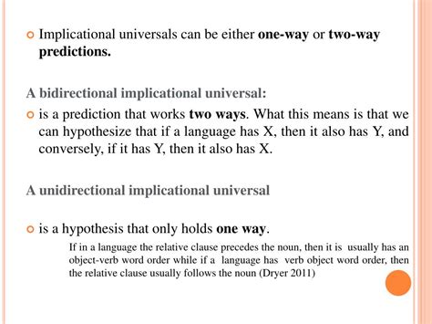 Ppt Typology And Universals Powerpoint Presentation Free Download Id1929603