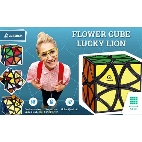 Cub Rubic Cubikon Gmbh Deutschland Cubikon Lucky Lion Flower Cube 8 Ani Emagro