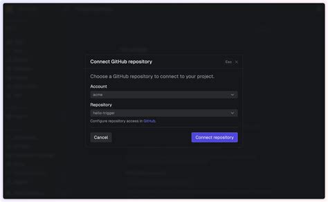 Github Integration Triggerdev