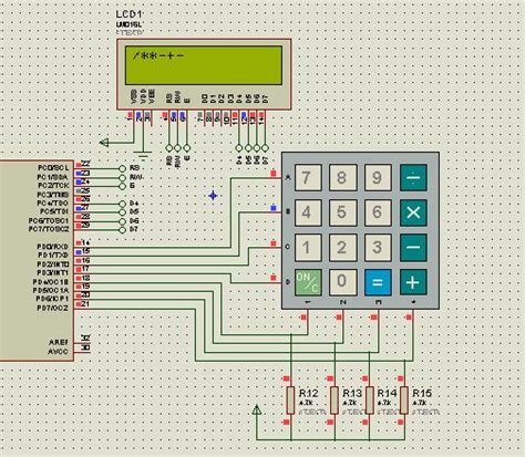 Keypad Project With Atmega16 Digital Wizard
