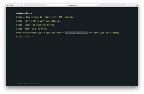A Beautiful Webapp To Fetch Dns Records Freek Van Der Hertens Blog