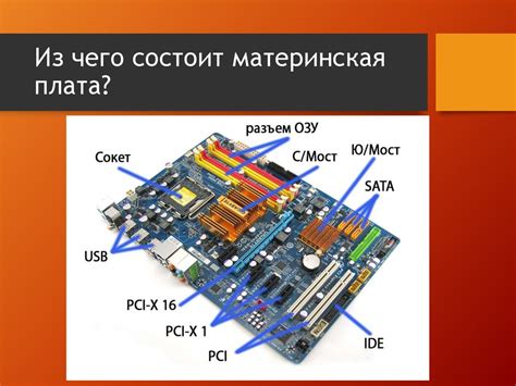 Материнская плата - online presentation