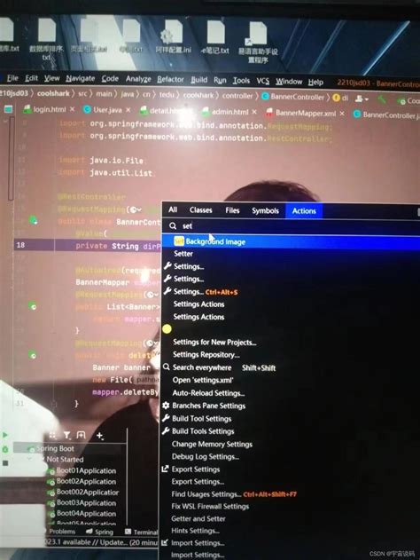 Idea修改背景自定义照片idea如何设置背景图片 Csdn博客