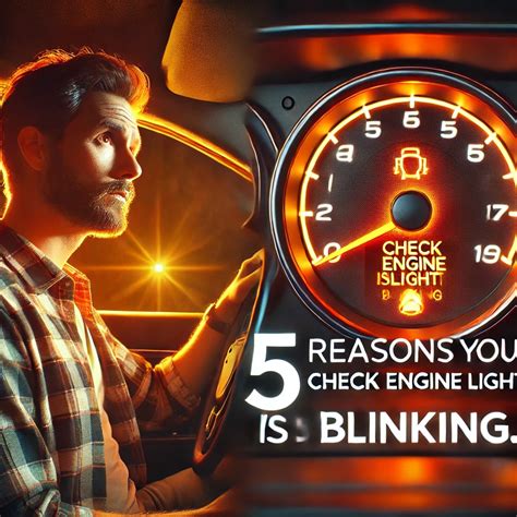 5 Reasons Your Check Engine Light Is Blinking - Onlymechanic