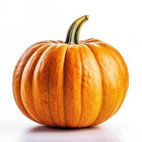 Premium Ai Image A Small Orange Pumpkin