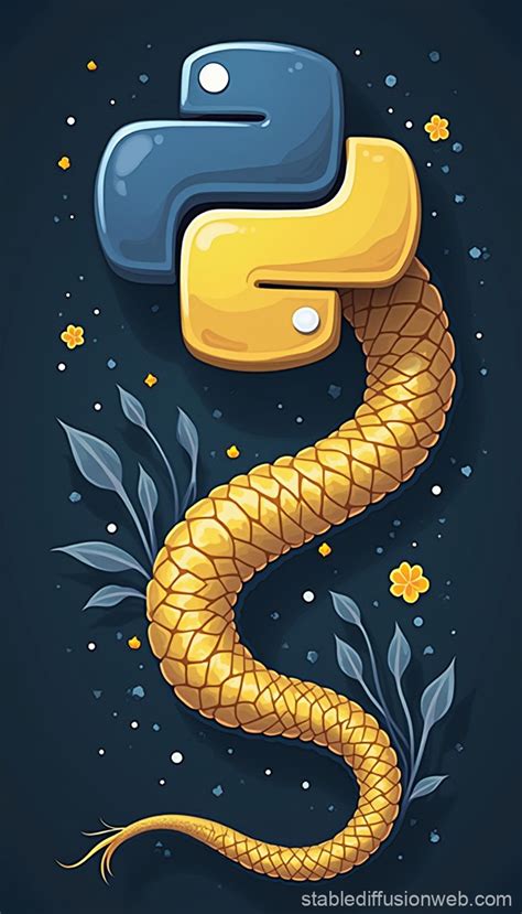 Logo De Python Stable Diffusion Online