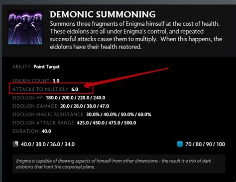 Enigma Demonic Summoning Incorrect Number Of Hits To Split Summons · Issue 12586