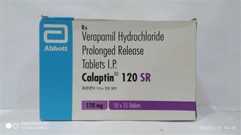 Calaptin Sr 120 Mg Tablets At ₹ 84stripe In Nagpur Id 2849708309933