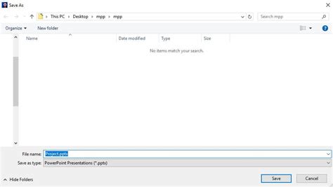 Export To PowerPoint Project Plan