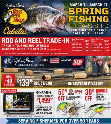 Bass Pro Shops Spring Fishing Sale Mar 07 Mar 27 2024