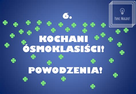 Dekoracja Do Druku Egzamin Ósmoklasisty Nr 6 Sklep Internetowy Pani