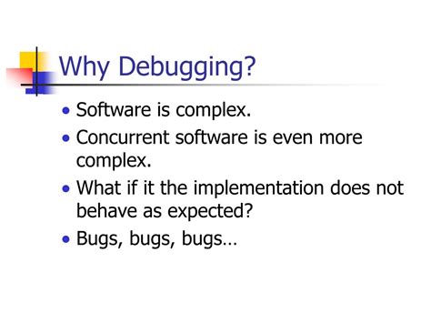 Ppt Visual Debugging Tools For Concurrent Models Of Computation