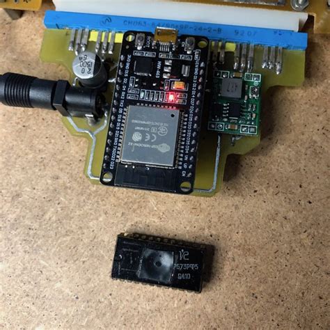 mc6205 ms6205 esp32 weatherstation ntp clock