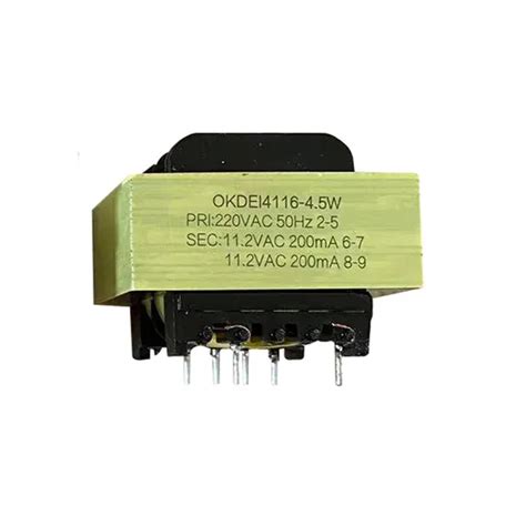 Small Electric Transformer Pcb Mounting Encapsulated Power Transformer With Pins Encapsulated