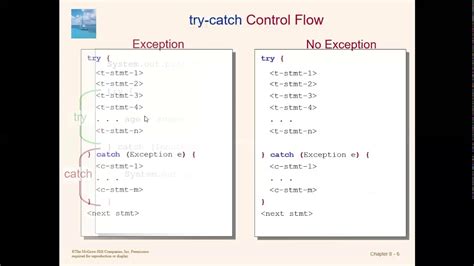 Oop Java82 Try And Catch Youtube