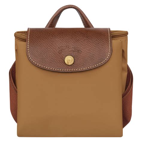Le Pliage Original M Backpack Fawn Recycled Canvas Longchamp Us