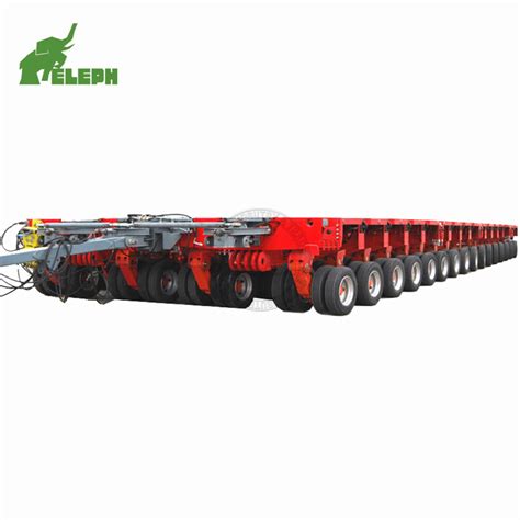200 250 Tons Low Bed Semi Spmt Price Truck Self Propelled Modular