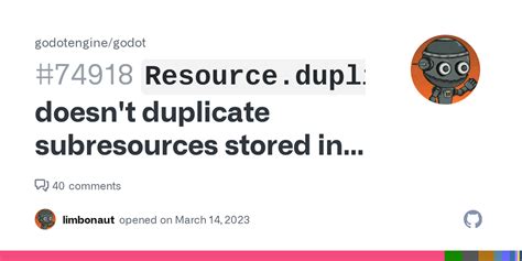 `resourceduplicatetrue` Doesnt Duplicate Subresources Stored In