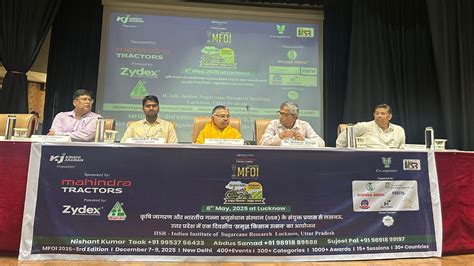 Icar Isri में एमएफओआई समृद्ध किसान उत्सव 2025 का हुआ भव्य आयोजन 500 से अधिक किसानों ने लिया