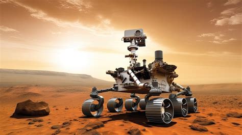 Premium Photo Exploring Mars A Robotic Odyssey