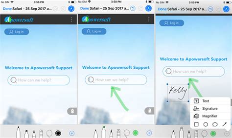 Quickly Create And Mark Up PDF In IOS