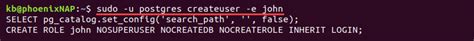 How To Create A Postgres User All Methods