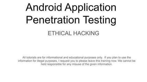 Introduction To Android Developmentpptx