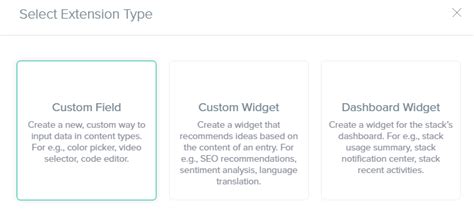 Bigcommerce Custom Fields Extension