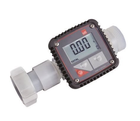 Flow Meter Tr3 Pvdf Range 5 120l Min Operating Pressure 10bar Viscosity Max 40 Mpas