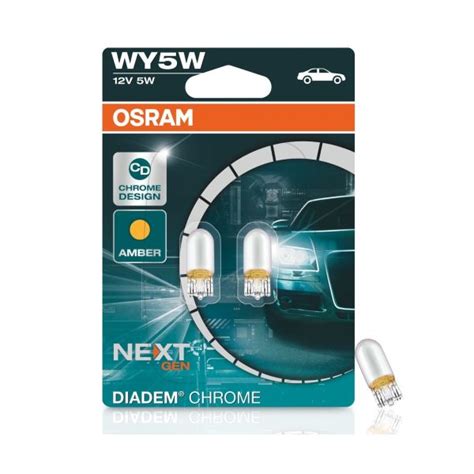 OSRAM DIADEM CHROME NextGen WY5W Doppelblister, 6,79