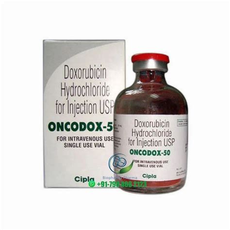 Adriamycin Doxorubicin 50 Mg Injection Pfizer Ltd At ₹ 700 Vial