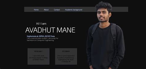 launching my first project as a web developer avadhut mane posted on
