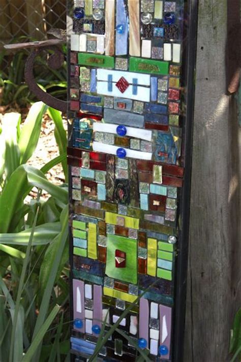 Recycled Glass Art Glass Garden Art Recycled Glass Bottles Paper