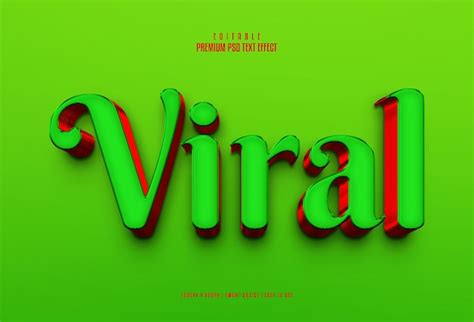 viral orange cartoon 3d text effect photoshop premium psd file eroppa