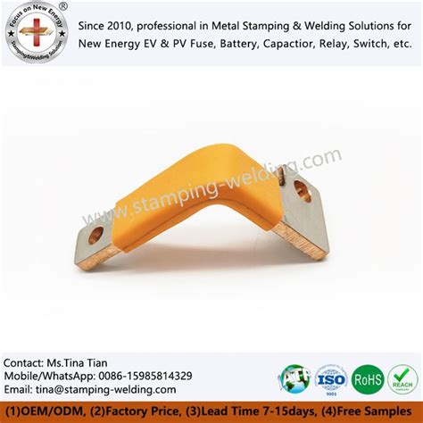China Insulated Copper Busbar Untuk Produsen Mobil Listrik Pemasok