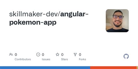 GitHub Skillmaker Dev Angular Pokemon App