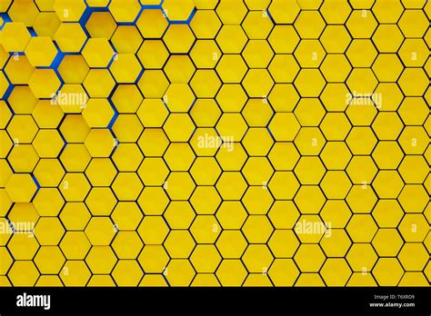 hexagonal shapes background Stock Photo - Alamy