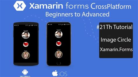 Xamarin Forms Image Circle Tutorial 21 Youtube