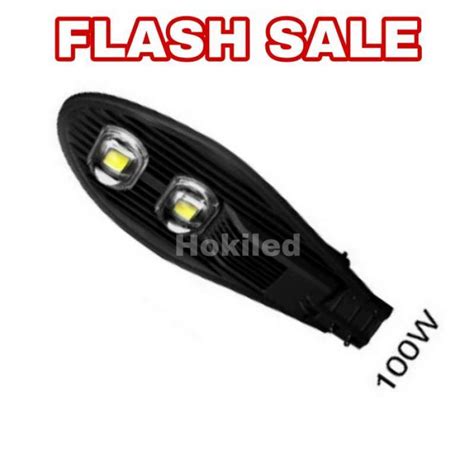 Promo Lampu Jalan Cobra 100w Lampu Pju 100 Watt Tembak Cobra Sorot Outdoor Diskon 23 Di Seller