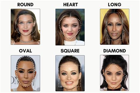 Hairstyles For Different Face Shapes