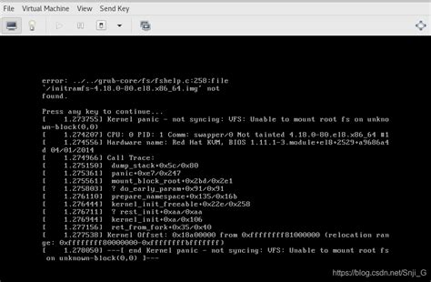 Linux引导过程及引导修复（误删boot的文件修复方法）不小心将linux Rebot删除了 Csdn博客