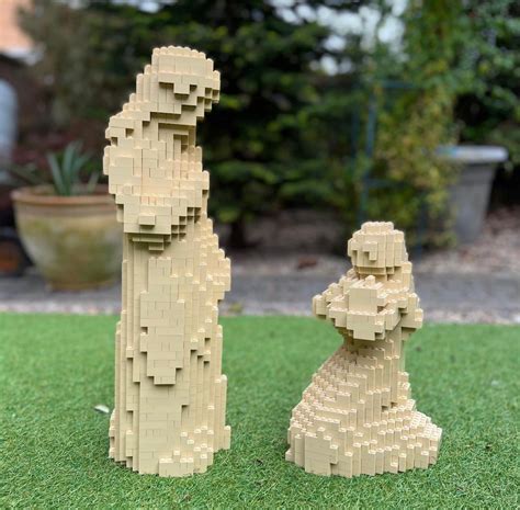 Lego Moc Lego Nativity By Wilmottslego Rebrickable Build With Lego