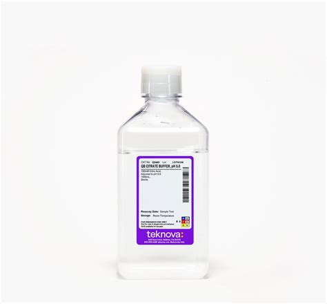 Sodium Citrate Solution Teknova Teknova Sodium Citrate Solution Teknova Teknova