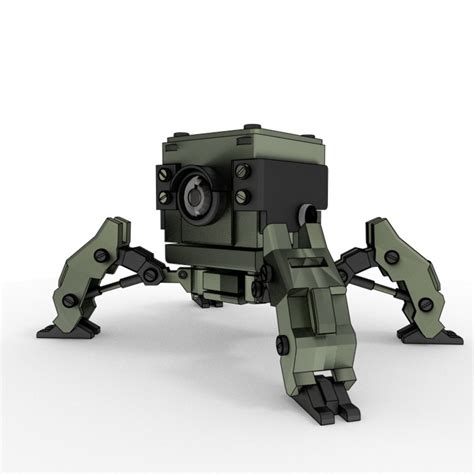 Mini Cube Bot 3d Model Turbosquid 1435639